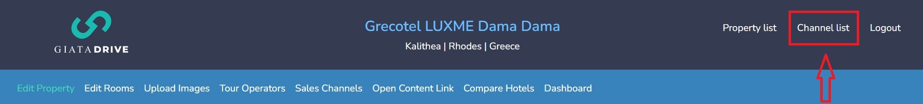 Get started with GIATA DRIVE